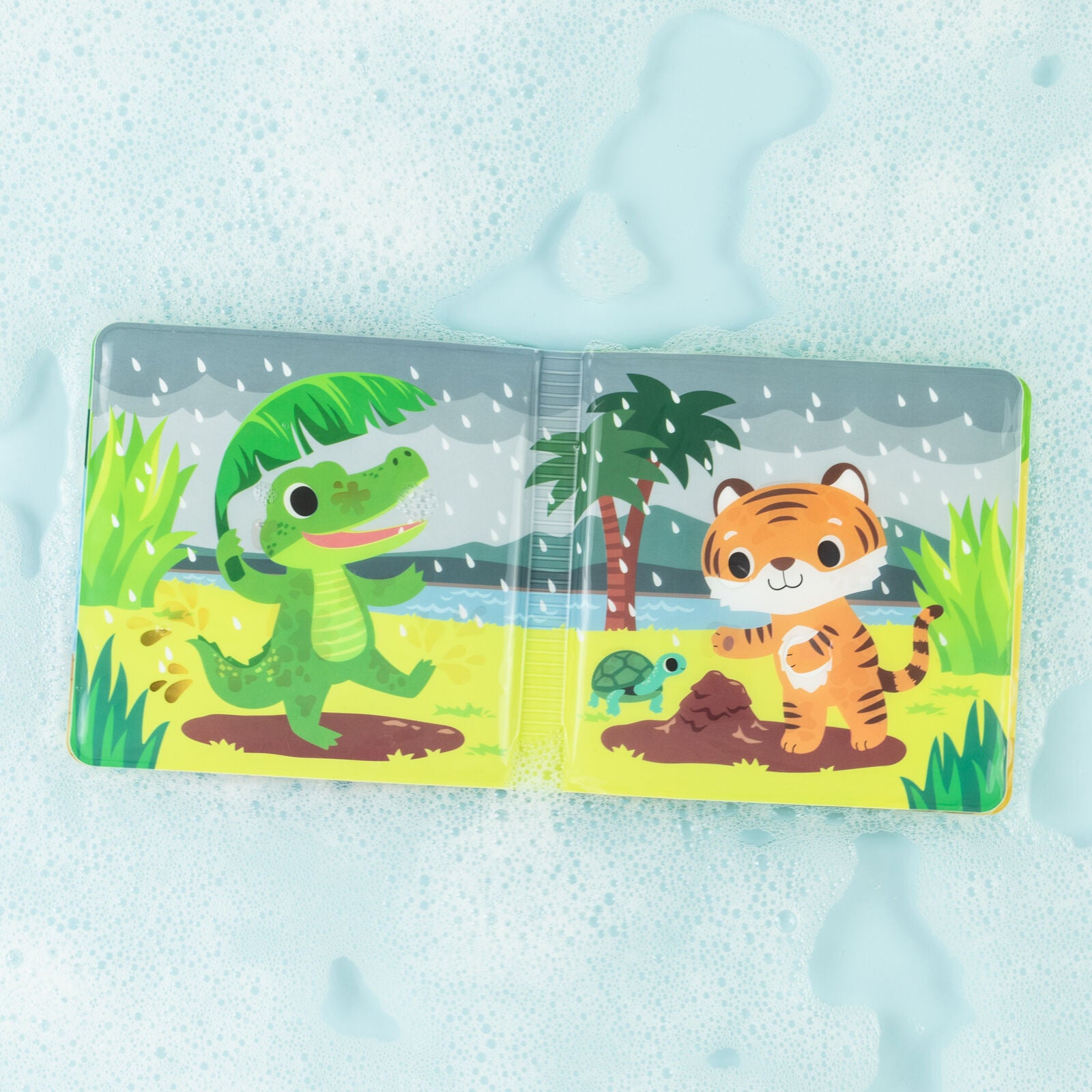 Tiger Tribe Messy Jungle Bath Book - Coastal Kidswear