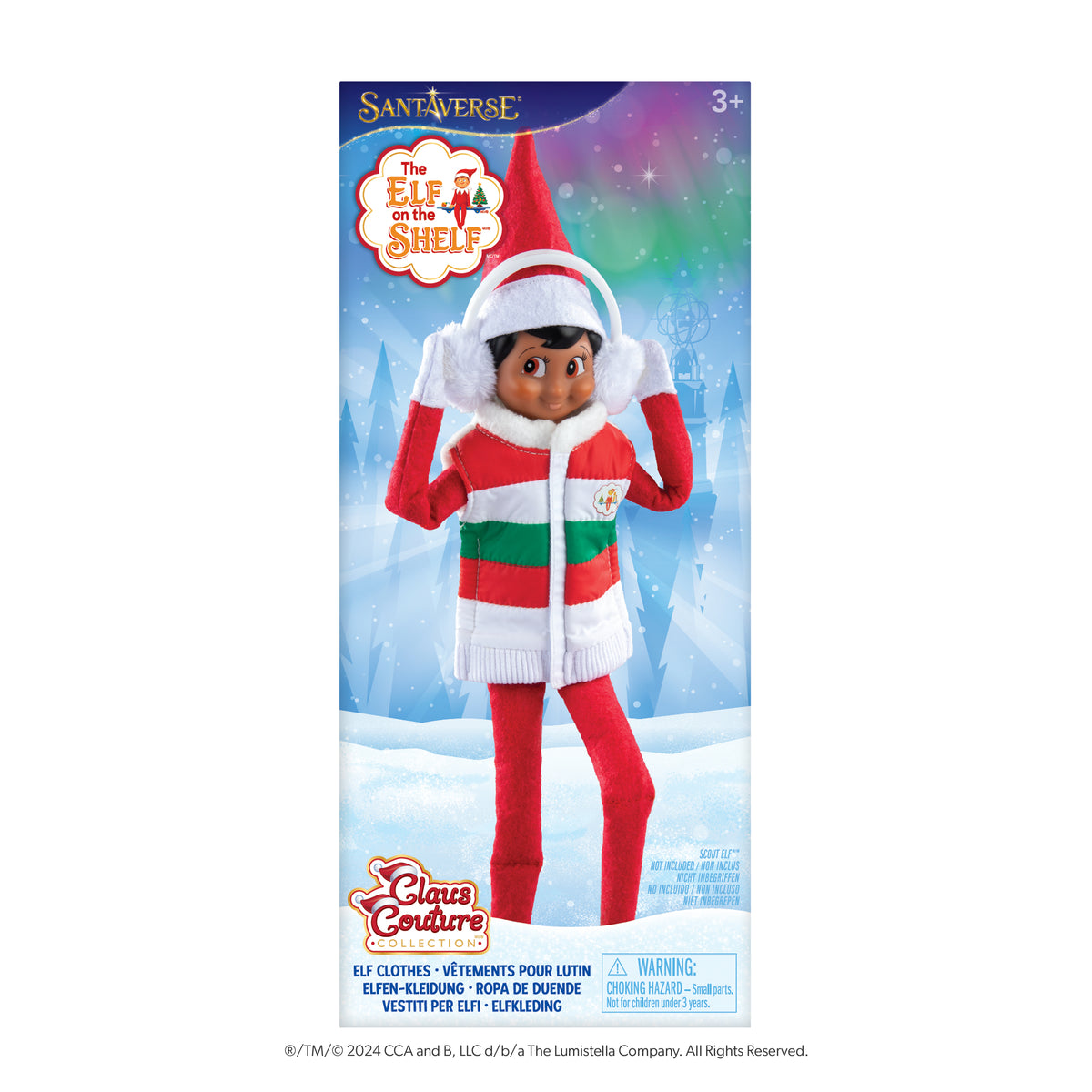 Holiday Tradition Bundle Elf On The Shelf Arctic Fox With Dress Up ...