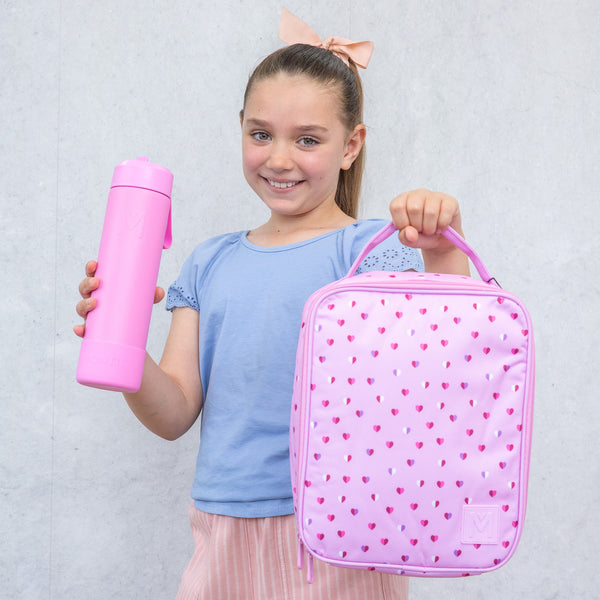 MontiiCo 475ml Drink Bottle Sipper - Floss - Coastal Kidswear